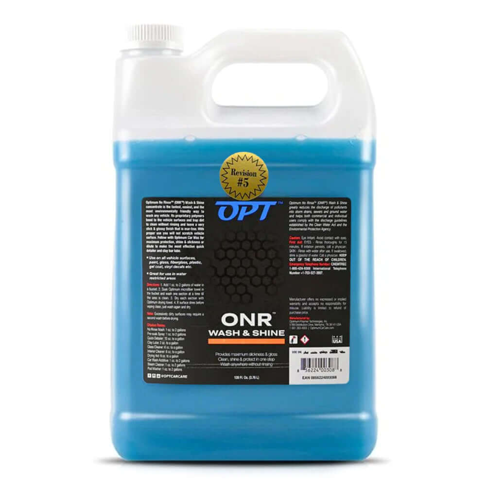 Home / Products / Optimum No Rinse Wash & Shine (ONR) REV5 236ml/946ml/3.8L